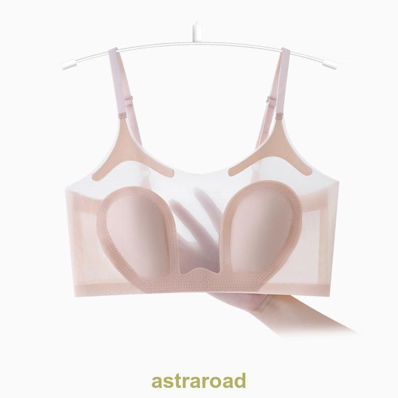 ハーフトップブラ レディース ブラジャー 下着 インナー シースルー メッシュ ホック シンプル 無地 パッド 通気性抜群 女性 婦人 夏 ...