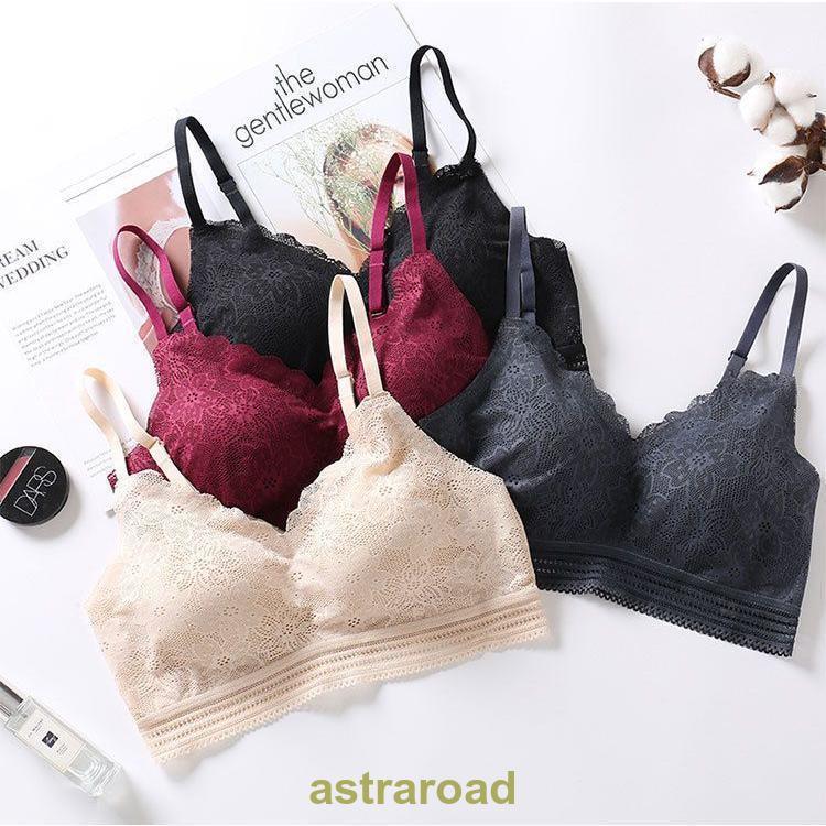 ハーフトップブラ レディース 単品 ノンワイヤー カップ付き 取り外し可能 ブラジャー インナー 肩紐調節可能 女性下着 ナイトブラ レース ...