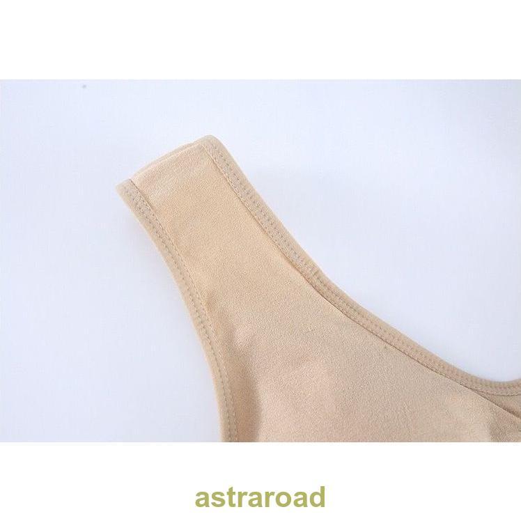 スポーツブラ ブラトップ ハーフトップ レディース 大きいサイズ ノンワイヤー カップ付き 無地 ブラジャー インナー ヨガ 夏 : アストラ ...