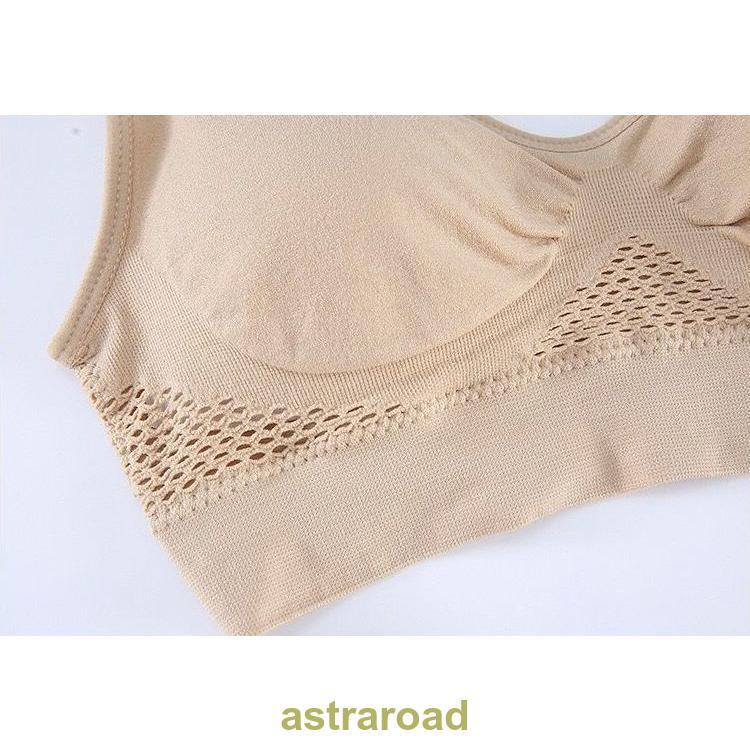 スポーツブラ ブラトップ ハーフトップ レディース 大きいサイズ ノンワイヤー カップ付き 無地 ブラジャー インナー ヨガ 夏 :bra ...