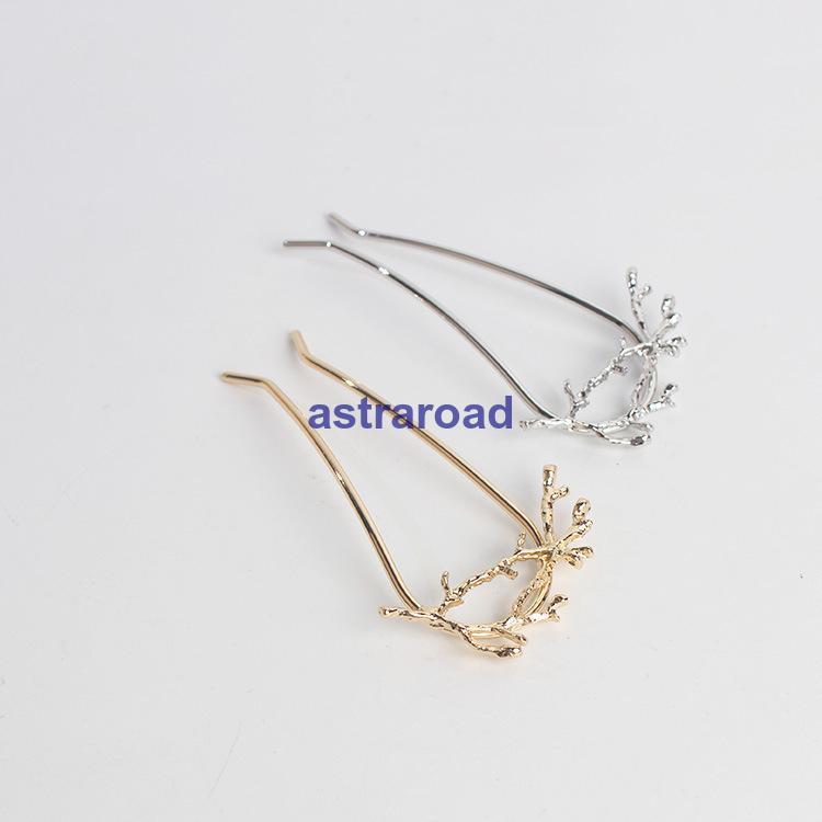かんざし ヘアコーム レディース ヘアアクセサリー 小枝 U字 ゴールドカラー シルバーカラー シンプル 上品 まとめ髪 おしゃれ ヘアアレンジ : アストラロード - 通販 - Yahoo ...