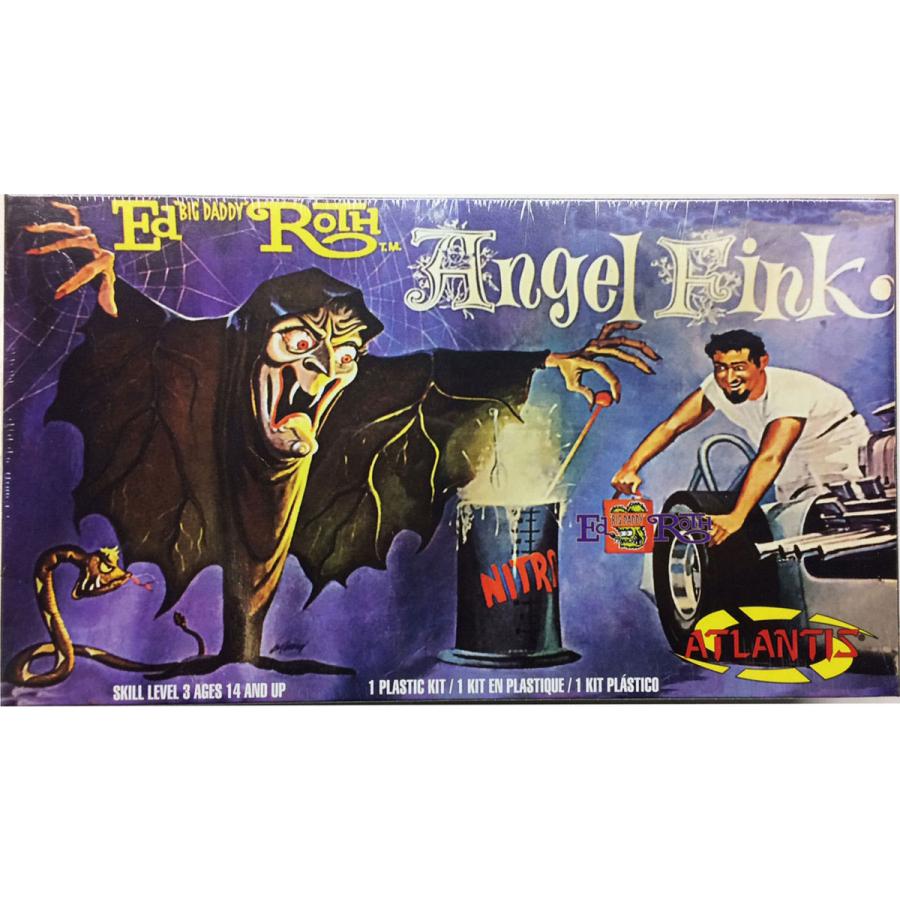 アトランティスモデル【ANGEL FINK】エンジェル・フィンク (エド・ロス) 旧レベル復刻 プラモデル : ASTRO ZOMBIES ...