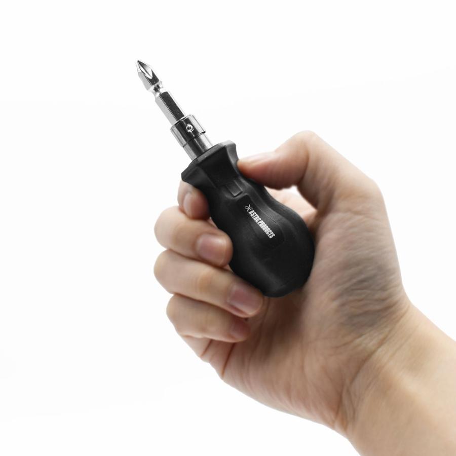 AP 差替式スタビードライバー PH2 SL6 ｜ ドライバー スタビードライバー 小型 差し替え 差替式 プラス マイナス ネジ回し 整備 DIY 手動工具 修理 ...