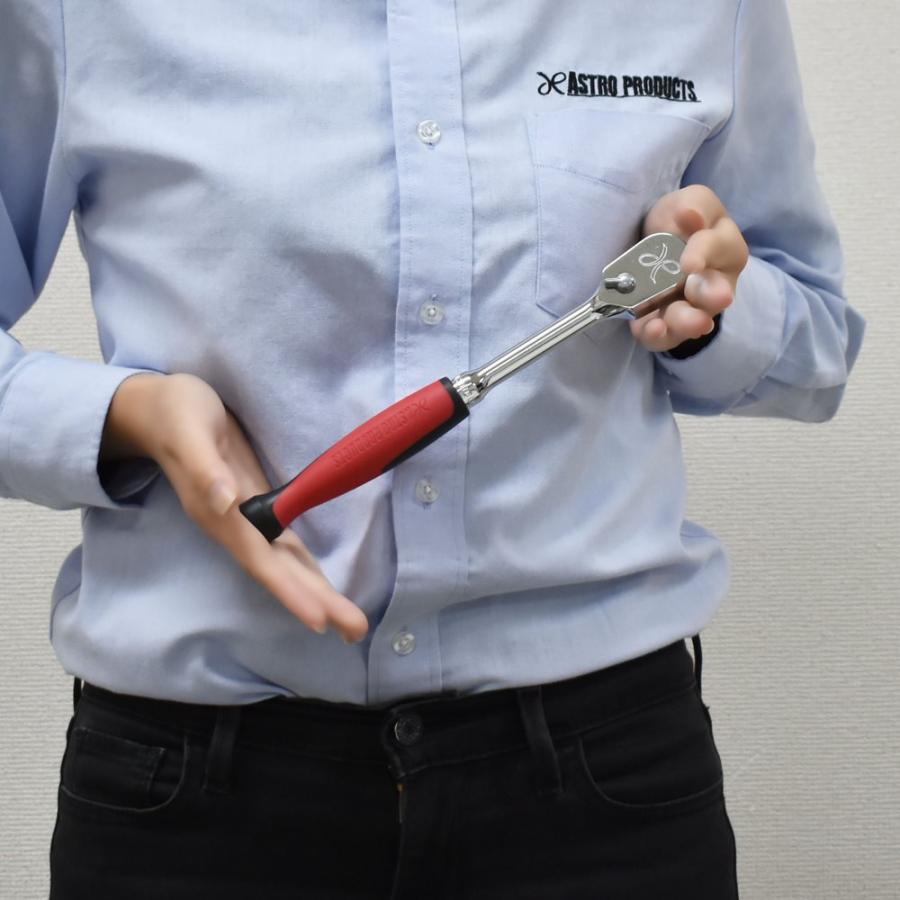 AP 3/8DR 90T ラチェットハンドル EV3800 ｜ ラチェット 早回し 整備 ソケットレンチ 90T【工具 DIY】【アストロプロダクツ】 :2002000034533 ...