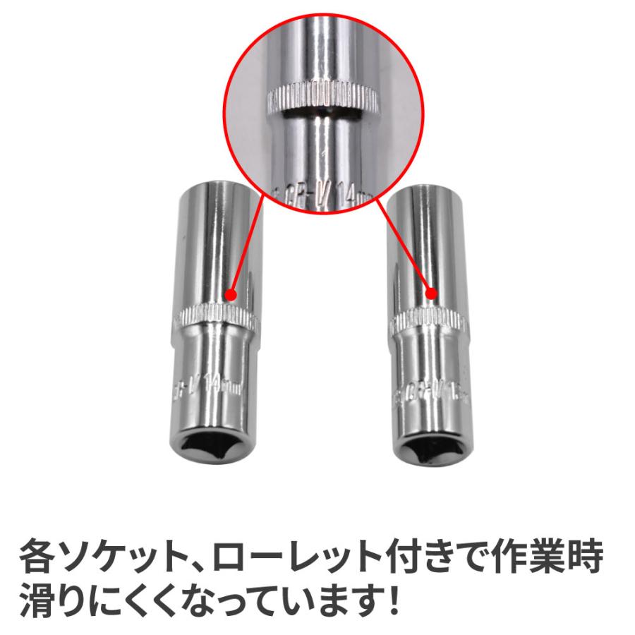 AP 3/8DR マグネット ディープソケットセット (5個組) | マグネット ディープソケット ソケット 貫通 セット 3/8DR :2002000035912:ASTROPRODUCTS ...
