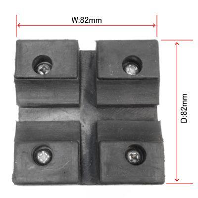 AP 2TONリジッドラック用 ラバークッションシャフト ｜ リジッドラック リジットラック ウマ 馬 ジャッキスタンド ゴムパッド ラバーパッド :2026000000732 ...