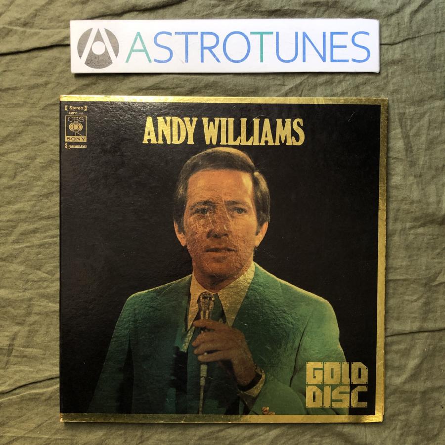 1974年 国内盤 アンディ・ウィリアムズ Andy Williams LPレコード ゴールド・ディスク Gold Disc Pop ...