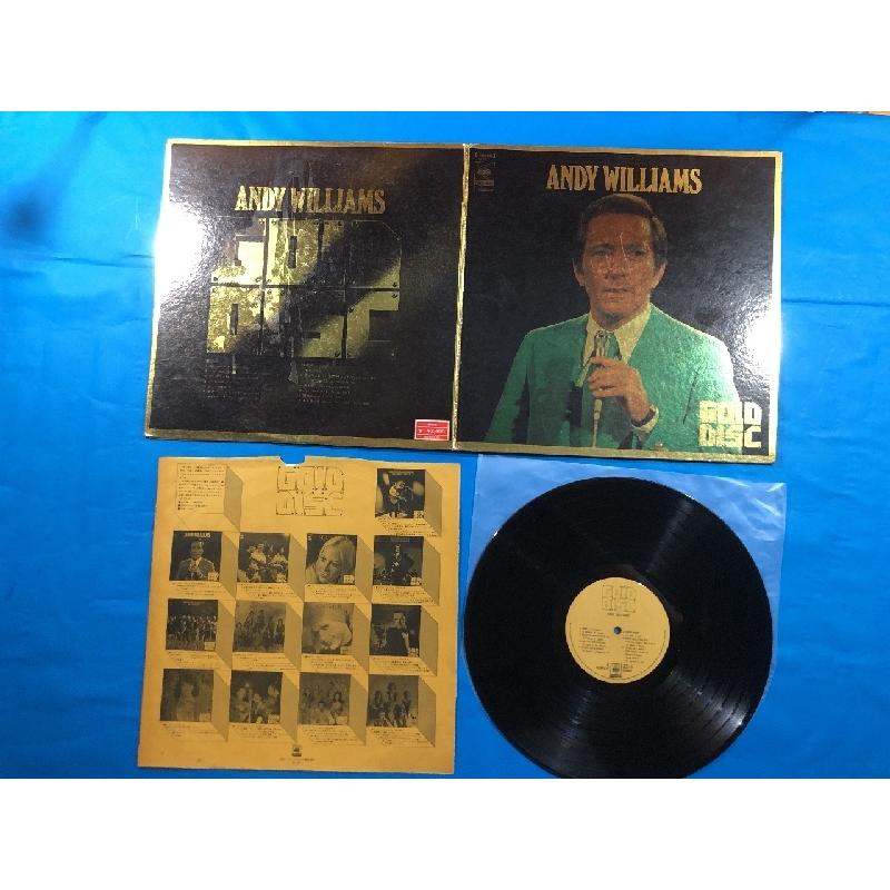 アンディ・ウィリアムズ Andy Williams 1974年 LPレコード ゴールド・ディスク Gold Disc ジャンク品 国内盤 ...