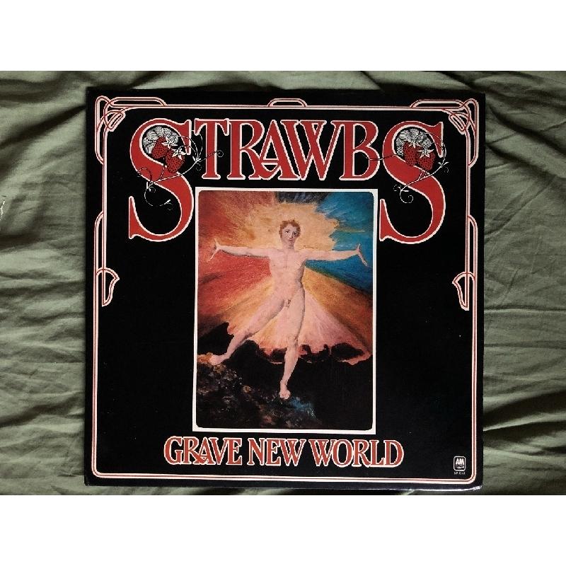 美盤 1972年 米国盤 ストローブス Strawbs LPレコード グレイヴ・ニュー・ワールド Grave New World Folk ...