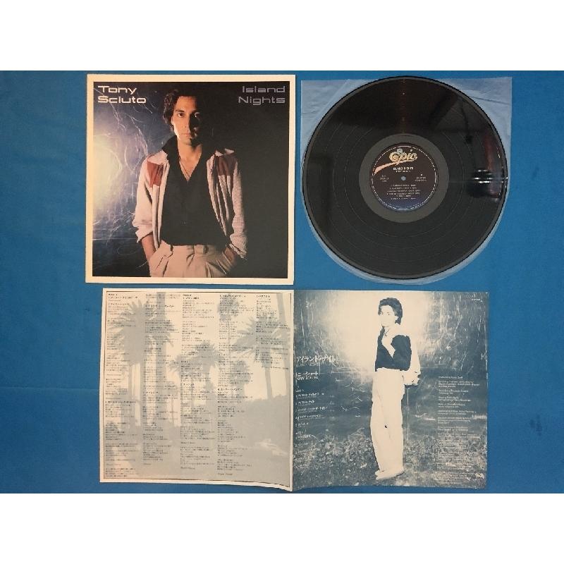 美盤 トニー・シュート Tony Sciuto 1980年 LPレコード アイランド・ナイト Island Nights 国内盤 Pop ...