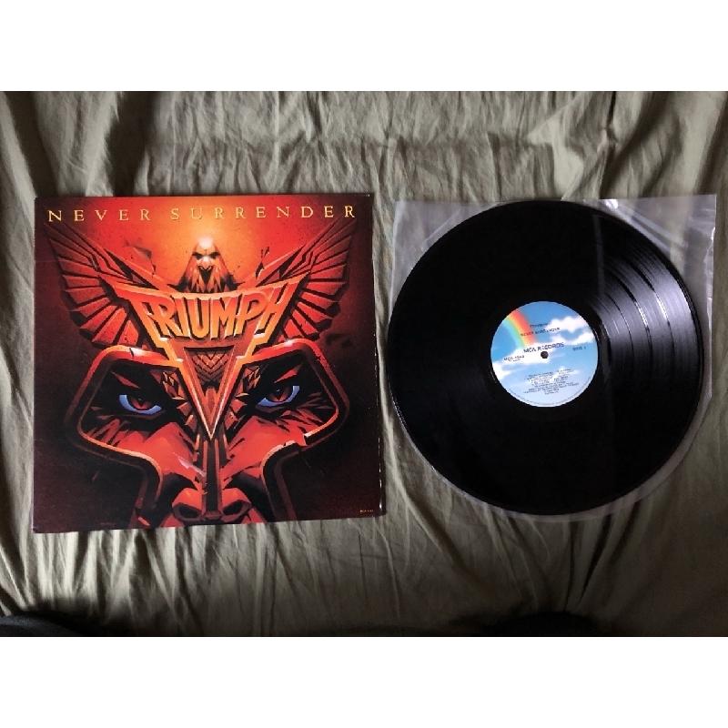 美盤 トライアンフ Triumph 1983年 LPレコード ネバー・サレンダー Never Surrender 国内盤 Hard rock / Heavy metal : a000886 ...