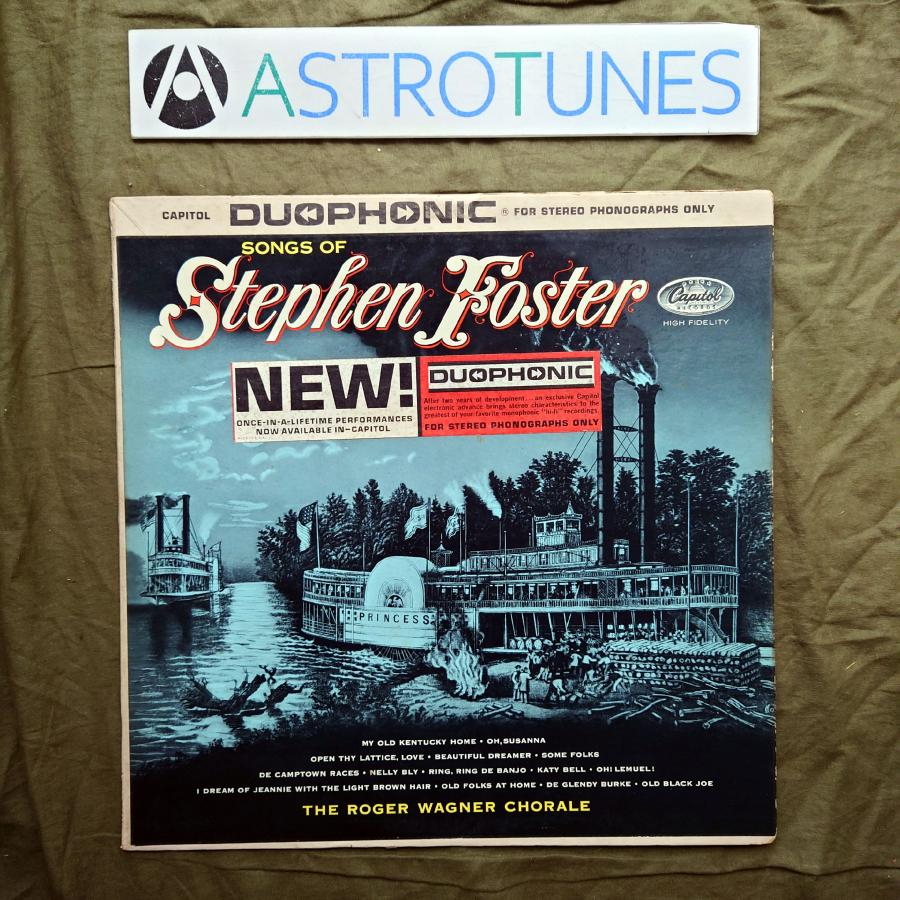 美盤 1963年 ビンテージ 米国盤 ロジェ・ワーグナー合唱団 The Roger Wagner Chorale LPレコード Songs ...