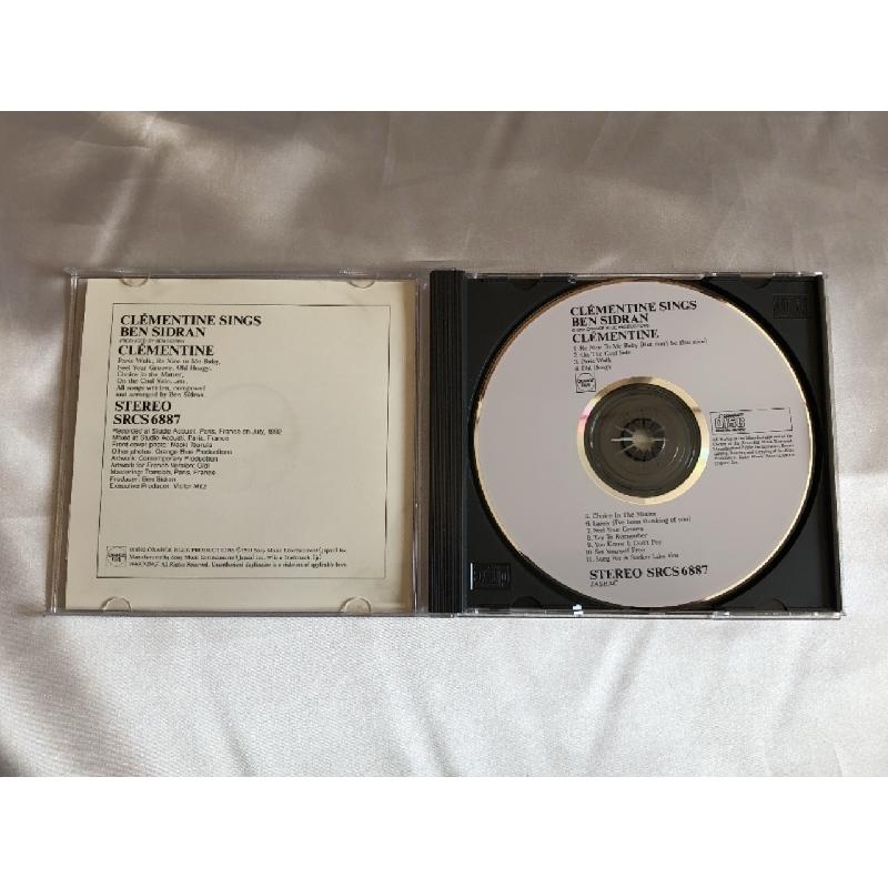 美盤 クレモンティーヌ Clementine 1993年 CD パリス・ウォーク Sings Ben Sidran 国内盤 ...