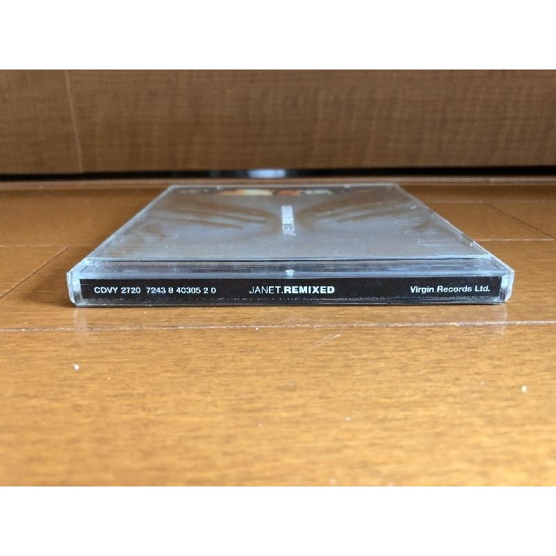 美盤 ジャネット・ジャクソン Janet Jackson 1995年 CD Janet.Remixed 英国盤 Pop ...
