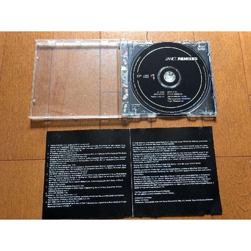 美盤 ジャネット・ジャクソン Janet Jackson 1995年 CD Janet.Remixed 英国盤 Pop :a001677 ...