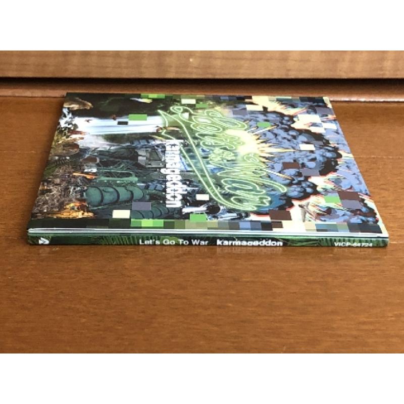 美盤 レア物 レッツ・ゴー・トゥ・ウォー Let's Go To War 2009年 CD カーマゲドン Karmageddon 国内盤 帯付 ...