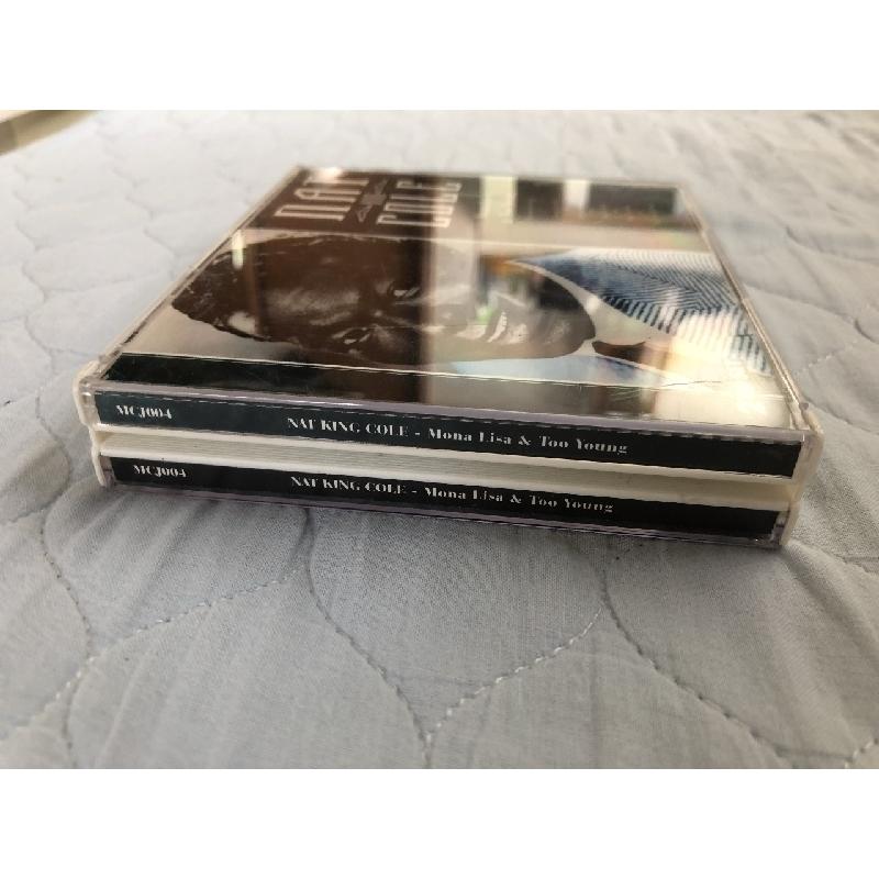 美盤 ナット・キング・コール Nat King Cole 1996年 2枚組CD モナ・リザ & トゥ・ヤング Mona Lisa Too Young 欧州盤 Jazz ...