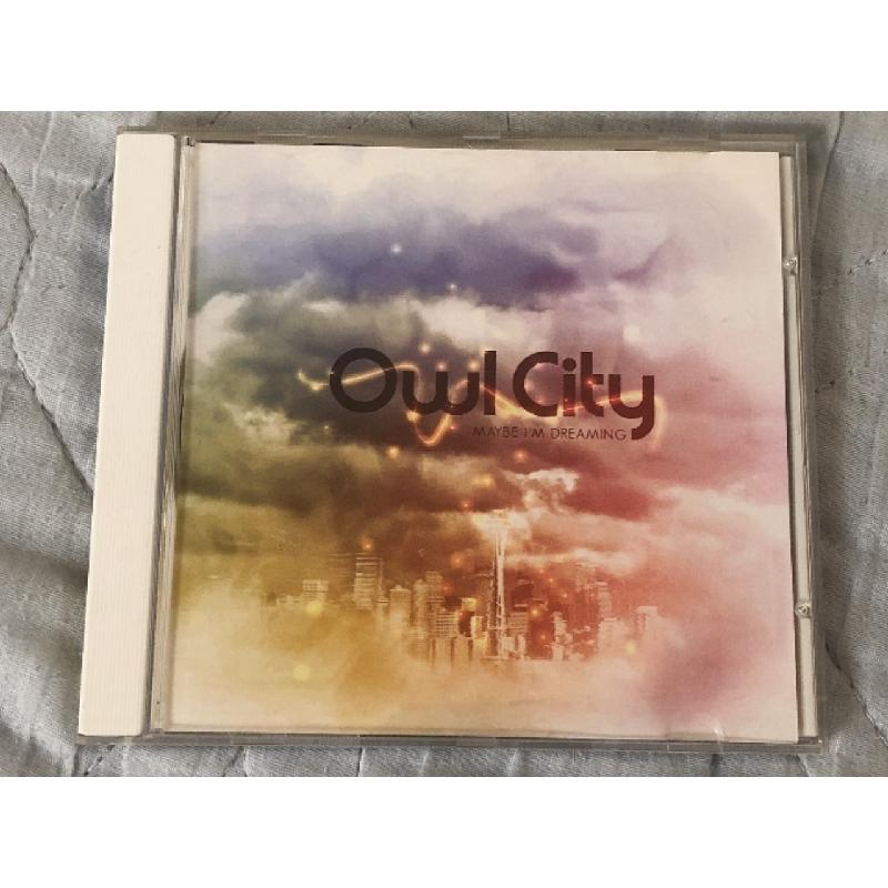 美盤 アウル・シティ Owl City (Adam Randal Young) 2008年 CD メイビー・アイム・ドリーミング Maybe ...