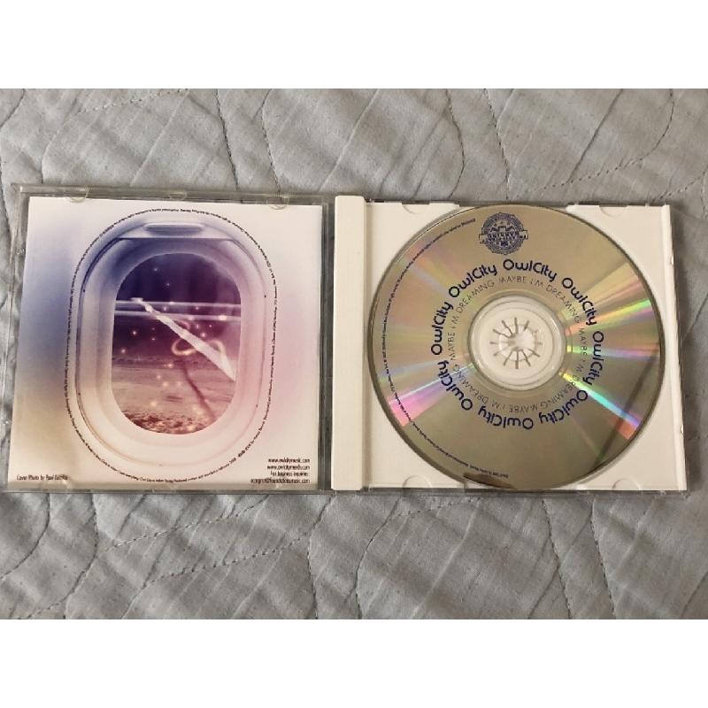 美盤 アウル・シティ Owl City (Adam Randal Young) 2008年 CD メイビー・アイム・ドリーミング Maybe ...