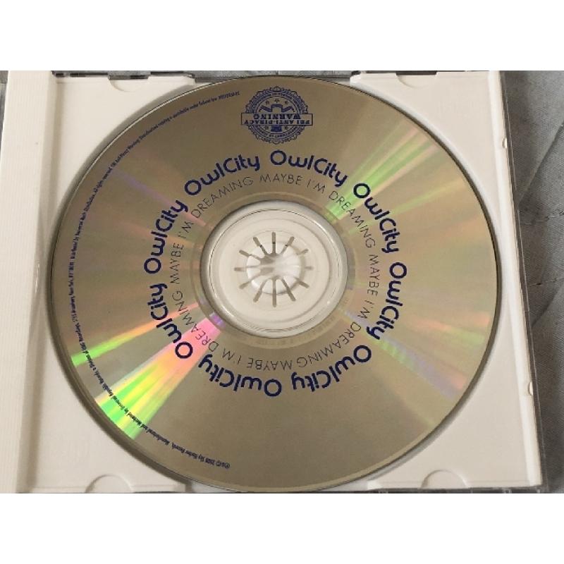 美盤 アウル・シティ Owl City (Adam Randal Young) 2008年 CD メイビー・アイム・ドリーミング Maybe ...