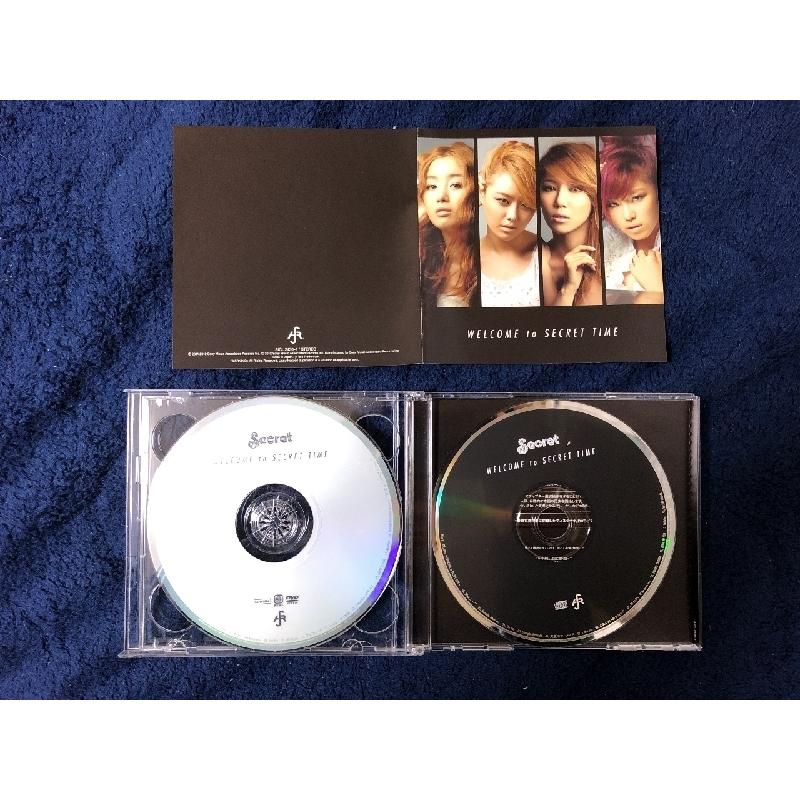良盤 美ジャケ シークレット Secret 2012年 CD+DVD Welcome To Secret Time 名盤 良盤ブックレット ...