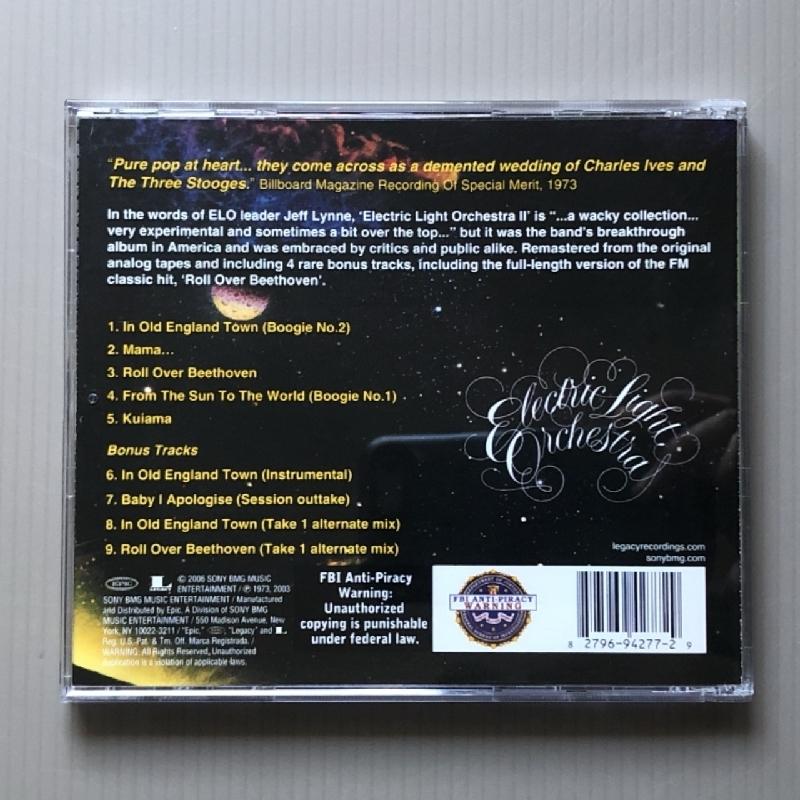 ほぼ新品 貴重盤 エレクトリック・ライト・オーケストラ Electric Light Orchestra (ELO) 2006年 CD ELO II 名盤 傷なし 米国盤 :a002463 ...