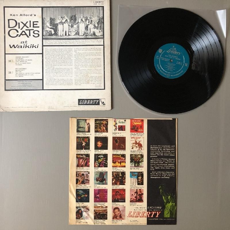 激レア ディキシー・キャッツ Dixie Cats 1957年 LPレコード アット・ワイキキ The at Waikiki 米国盤 Jazz ...