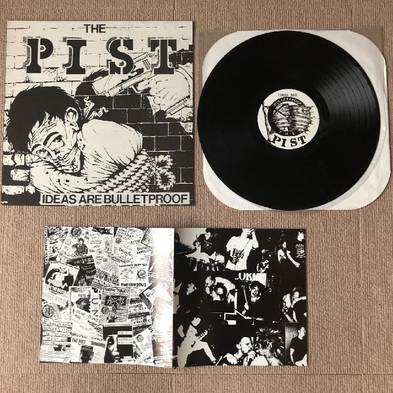 美盤 レア物 ザ・ピスト The Pist 1995年 LPレコード Ideas Are Bulletproof 米国盤 Punk US ...
