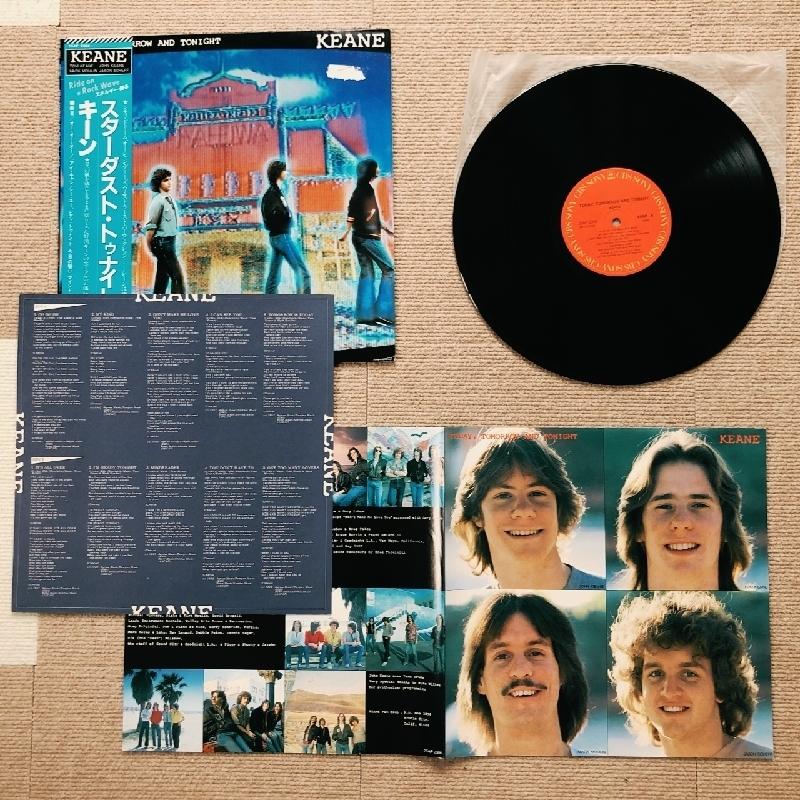 良盤 キーン Keane 1982年 LPレコード スターダスト・トゥナイト Today, Tomorrow And Tonight 国内盤 帯付Rock : ASTROTUNES Yahoo ...