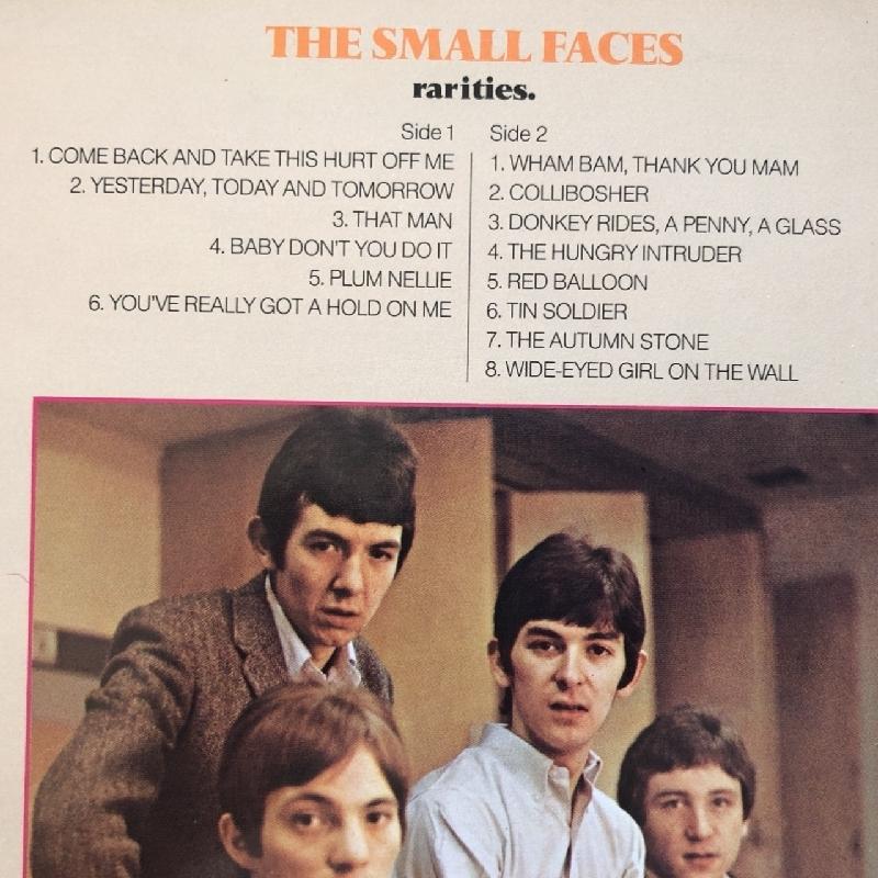 美盤 激レア物 スモール・フェイセス Small Faces LPカラーレコード ラリティーズ Rarities ドイツ盤 Steve Marriott : ASTROTUNES Yahoo ...