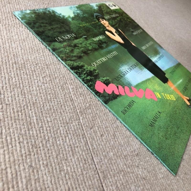良盤 レア物 ミルバ Milva 1964年 LPレコード ミルバ・イン・トーキョー In Tokyo 国内盤 Canzone カンツォーネ ...