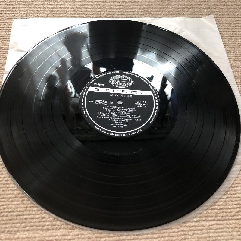 良盤 レア物 ミルバ Milva 1964年 LPレコード ミルバ・イン・トーキョー In Tokyo 国内盤 Canzone カンツォーネ ...