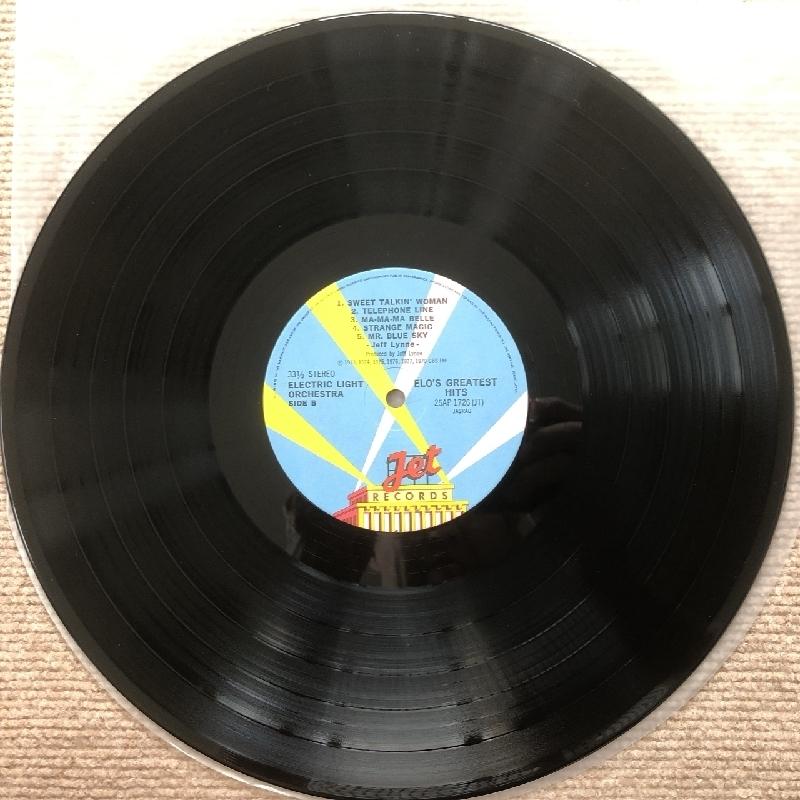 良盤 Electric Light Orchestra (ELO) 1979年 LPレコード グレイテスト・ヒッツ ELO's ...