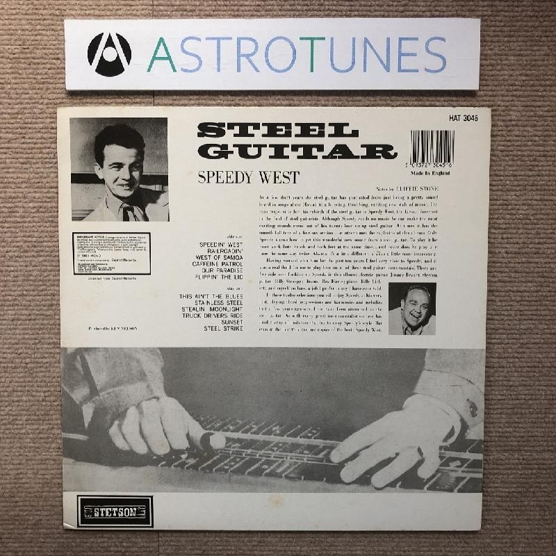 美盤スピーディ・ウェスト Speedy West (Wesley Webb West) LPレコード スティール・ギター Steel ...