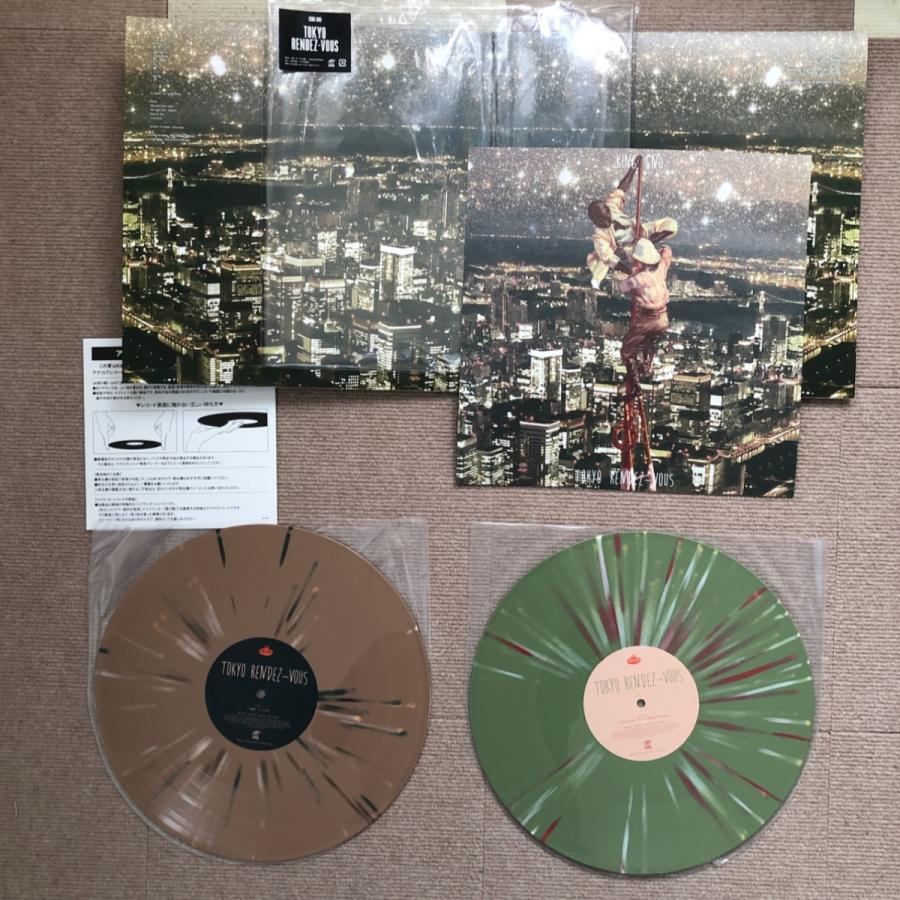 未使用 キング・ヌー King Gnu 2020年 2枚組カラーLPレコード トーキョー・ランデブー Tokyo Rendez-Vous 国内盤 J-Pop 常田大希 : ASTROTUNES ...