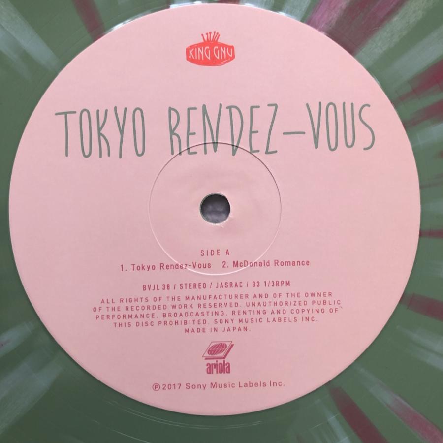 未使用 キング・ヌー King Gnu 2020年 2枚組カラーLPレコード トーキョー・ランデブー Tokyo Rendez-Vous 国内盤 J-Pop 常田大希 : ASTROTUNES ...