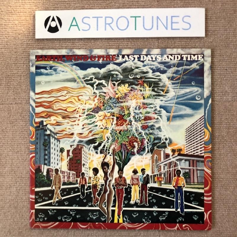 レア盤 米国オリジナルリリース盤 Earth, Wind & Fire 1972年 LPレコード 地球最後の日 Last Days And ...