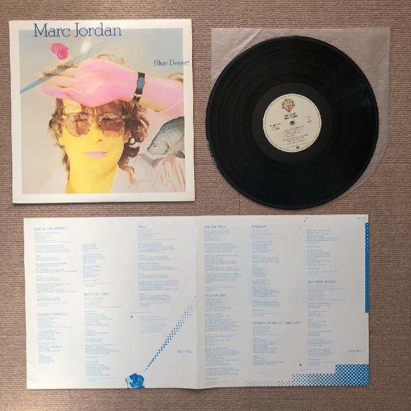 美盤 マーク・ジョーダン Marc Jordan 1979年 LPレコード Blue Desert 名盤 国内盤 AOR Jay ...