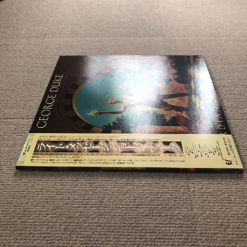 美盤 ジョージ・デューク George Duke 1983年 LPレコード ライト・メッセージ Guardian Of The Light ...
