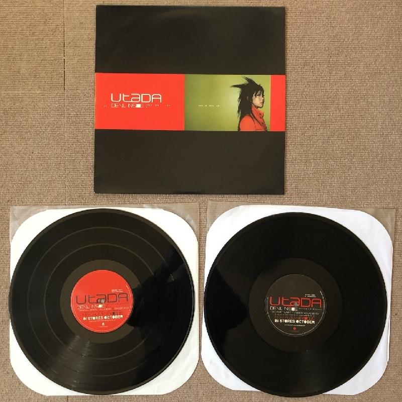 レア盤 宇多田ヒカル Hikaru Utada 2004年 2枚組12"EPレコード デヴィル・インサイド Devil Inside 米国盤 J-Pop Chico Bennett ...