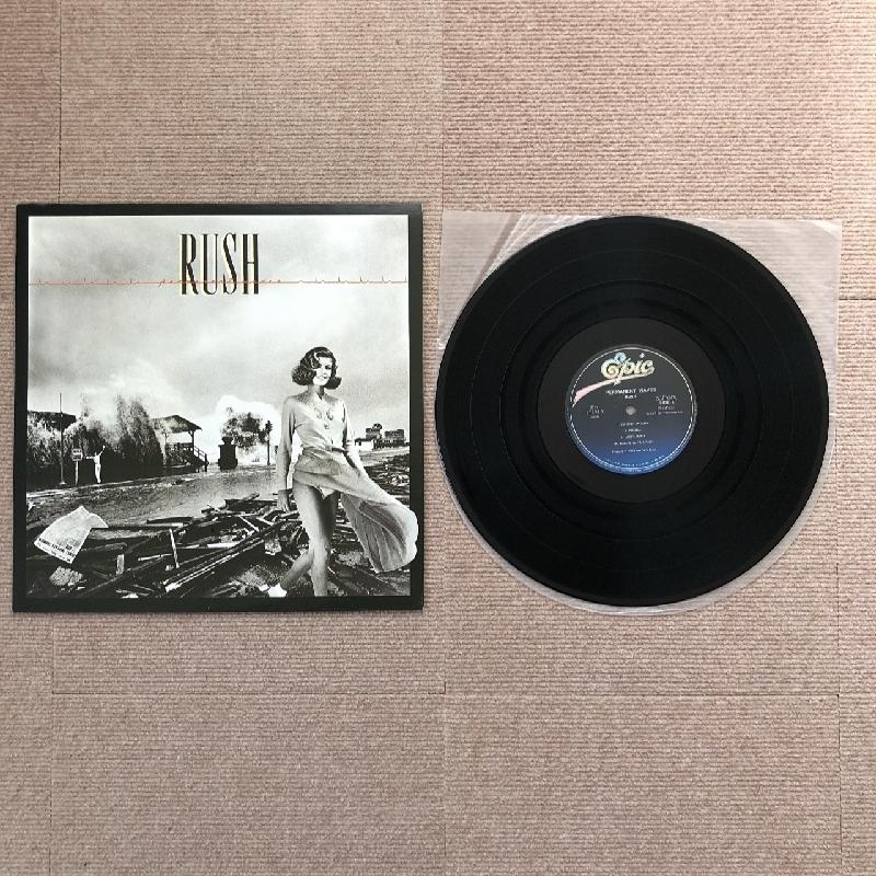 傷なし美盤 ラッシュ Rush 1980年 LPレコード 永遠の波 Permanent Waves 国内盤 Progressive rock ...