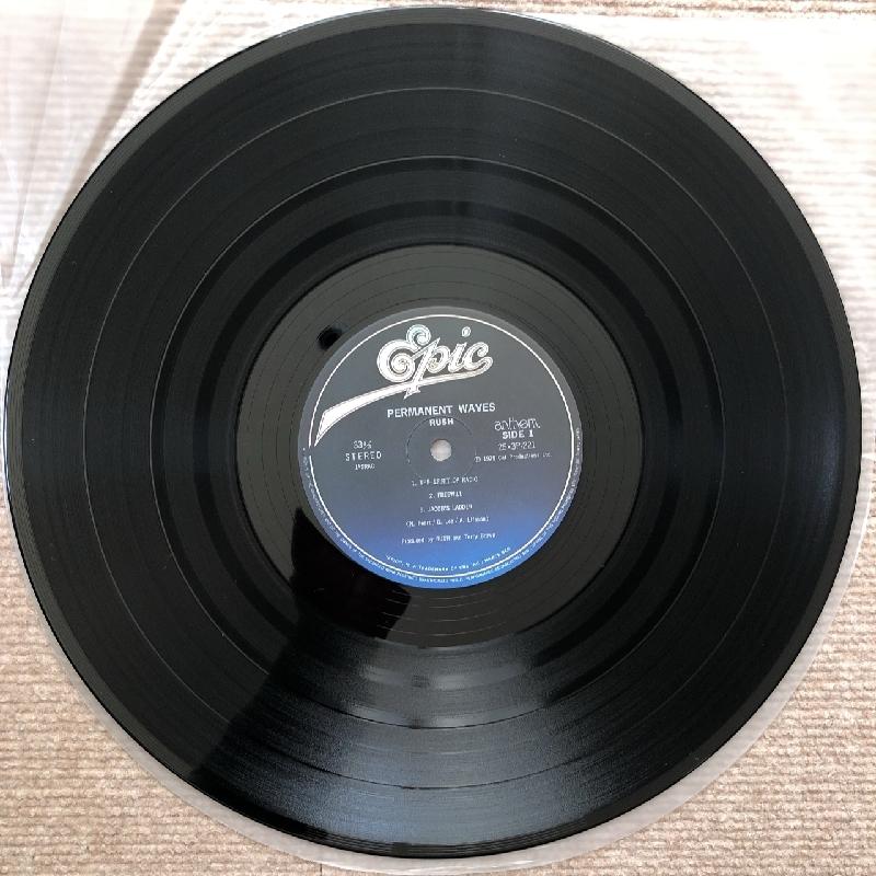 傷なし美盤 ラッシュ Rush 1980年 LPレコード 永遠の波 Permanent Waves 国内盤 Progressive rock ...