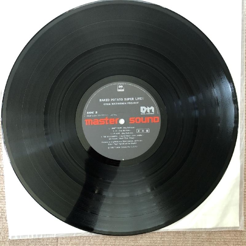 レア盤 マスターサウンド Greg Mathieson Project 1982年 LPレコード Baked Potato Super ...