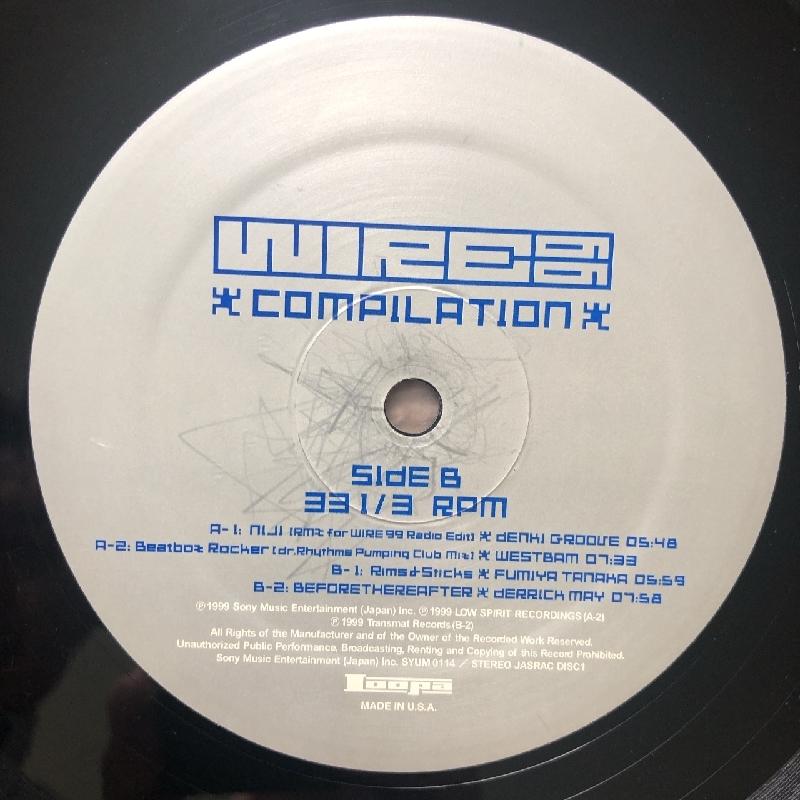 良盤 オムニバス V.A. 1999年 2枚組LPレコード Wire 99 Compilation Wire 99 Compilation 国内盤 電気グルーヴ 石野卓球 WestBam ...
