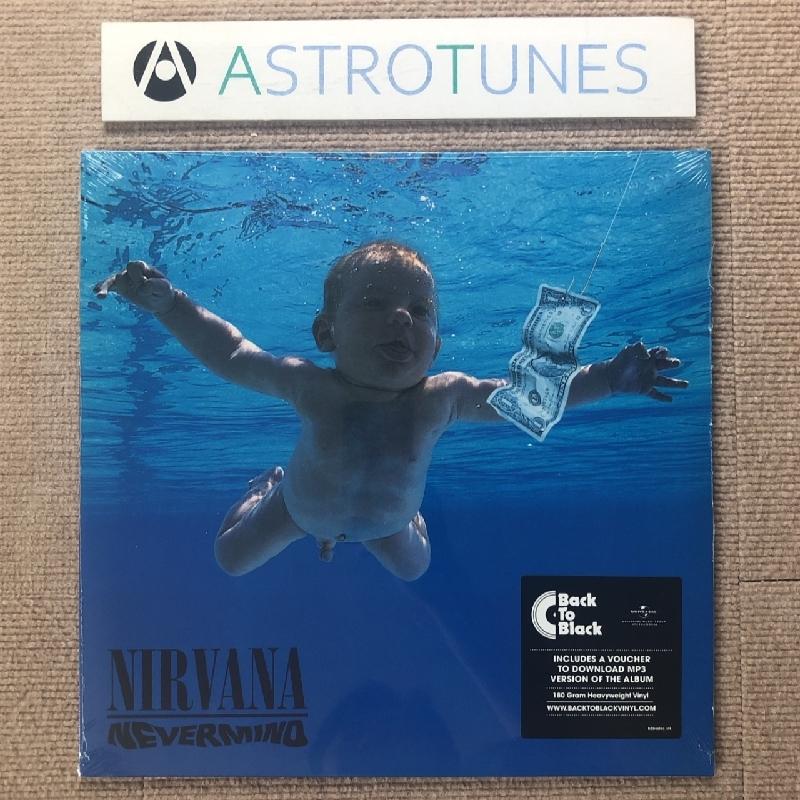 未開封新品 180g重量盤 ニルヴァーナ Nirvana 2017年 LPレコード ネヴァーマインド Nevermind 欧州盤 Smells Like Teen Spirit #5844 ...