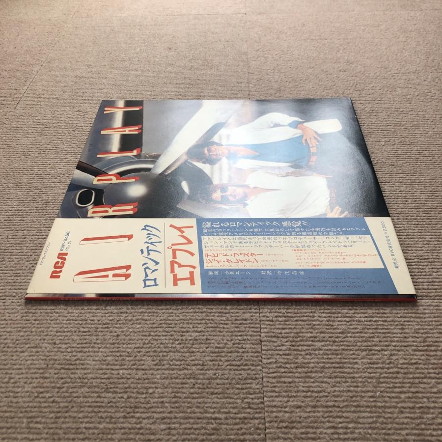美盤 美ジャケ 国内初盤 エアプレイ Airplay 1980年 LPレコード ロマンティック 名盤 帯付AOR David Foster ...