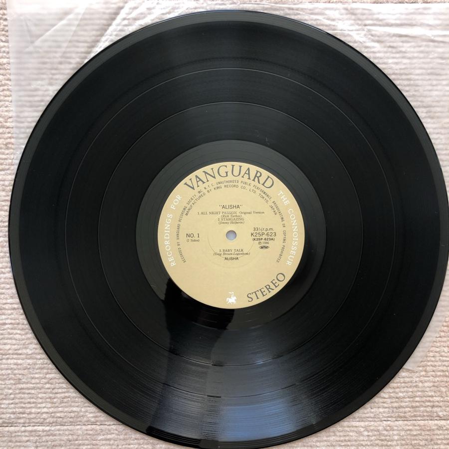 傷なし美盤 アリーシャ Alisha 1986年 LPレコード ベイビー・トーク 国内盤 帯付 Pop 情熱オールナイト Michael ...