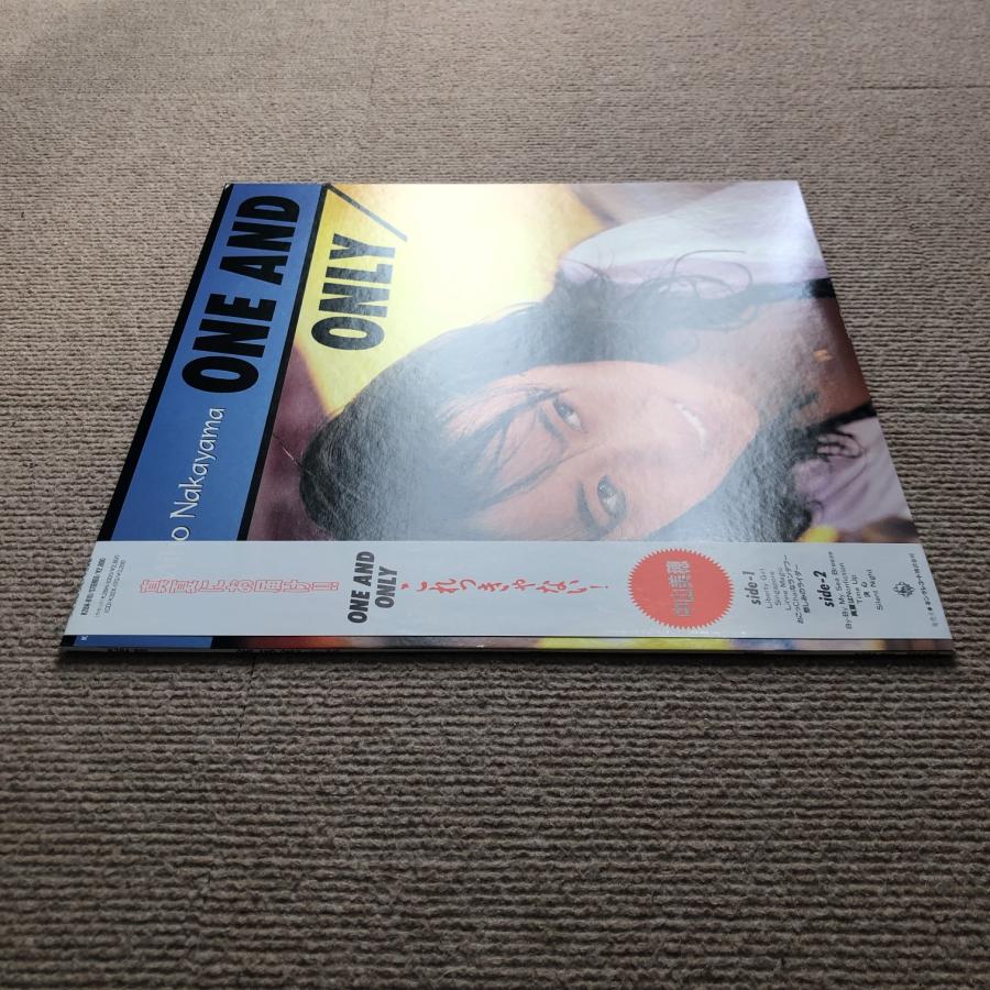 傷なし美盤 美ジャケ ほぼ新品 レア盤 中山美穂 Miho Nakayama 1987年 LPレコード One And Only 帯付 リーフレット付 小室哲哉 : ASTROTUNES ...