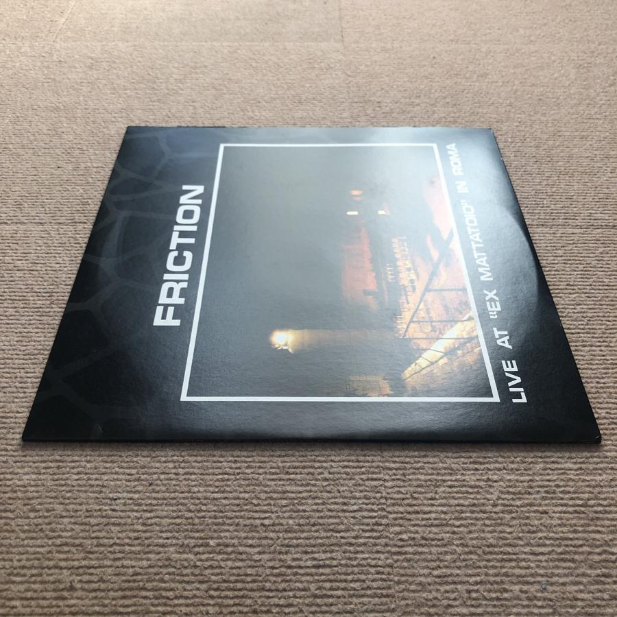 傷なし美盤 激レアフリクション Friction 1985年 LPレコード Live At "Ex Mattatoio" In Roma 国内 ...
