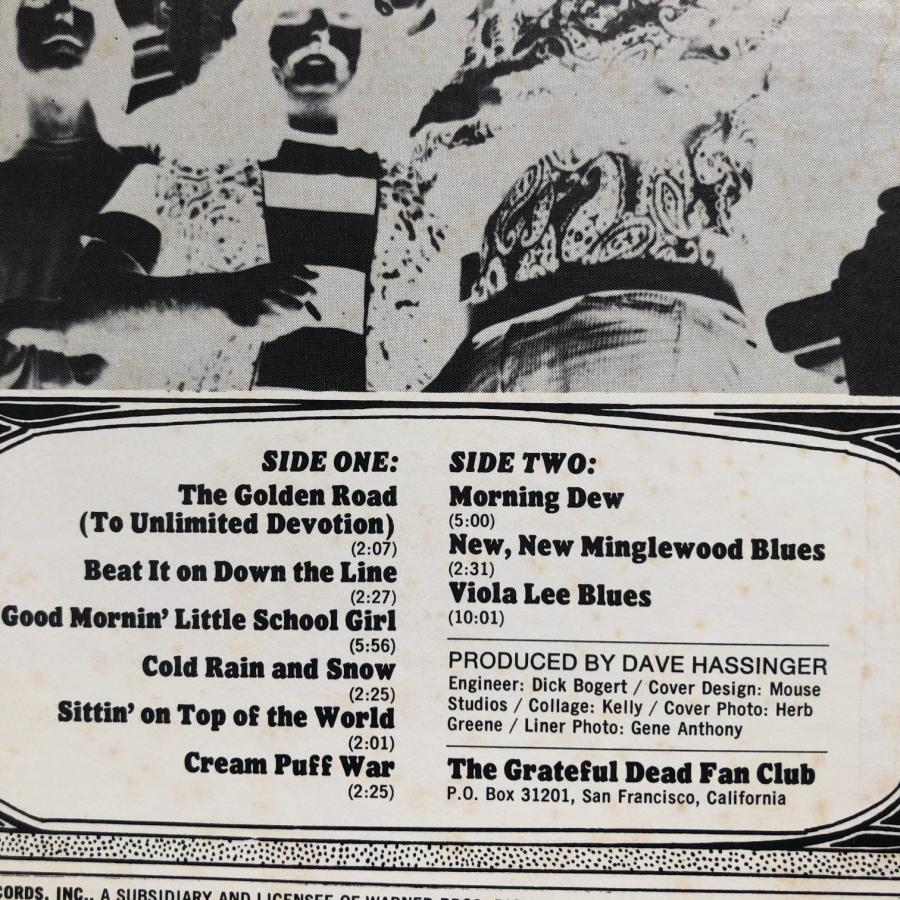 傷なし美盤 米国盤 グレイトフル・デッド Grateful Dead LPレコード The Rock Jerry Garcia Dave ...